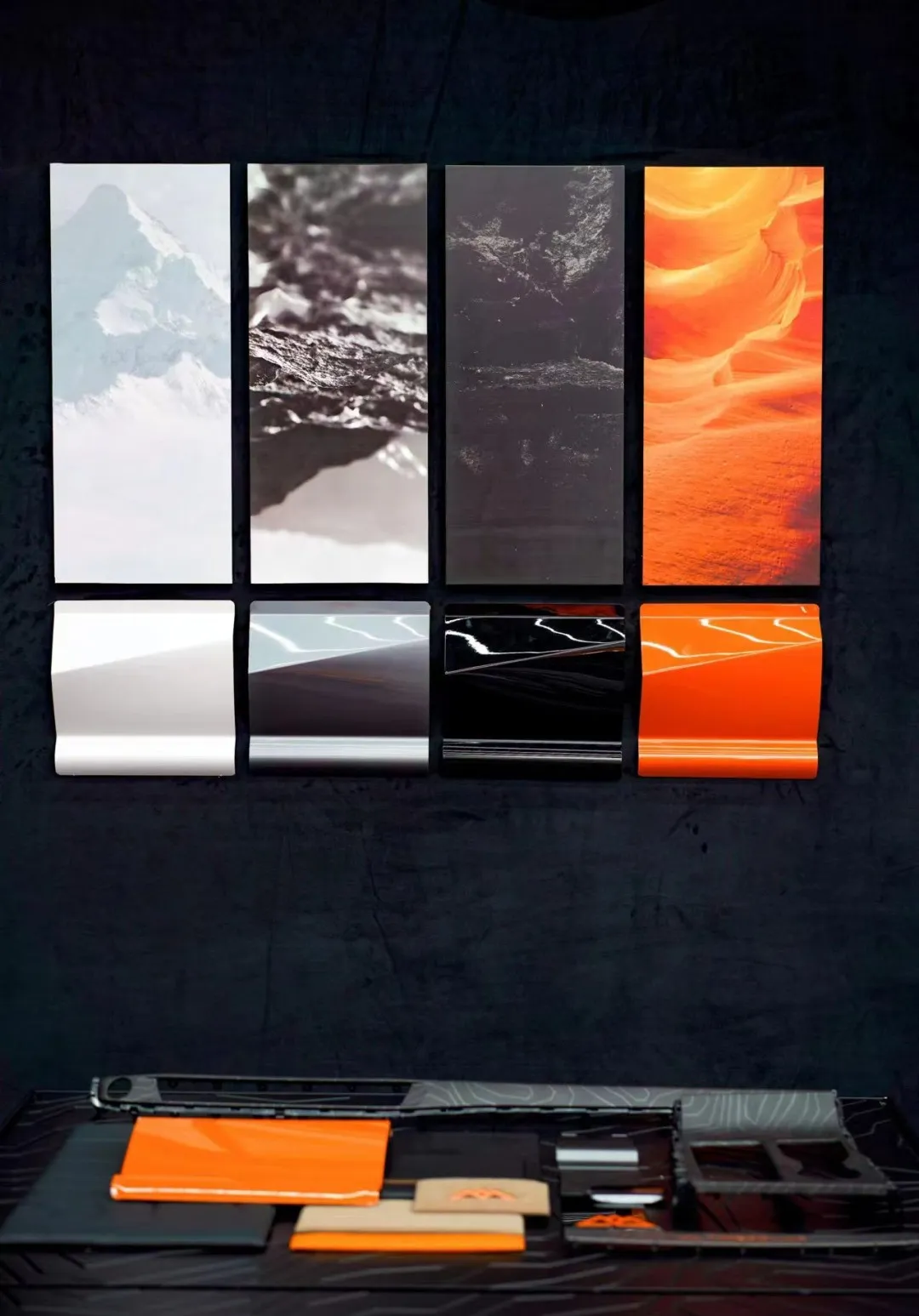 Automotive CMF design process - 涟一CMF创新研究